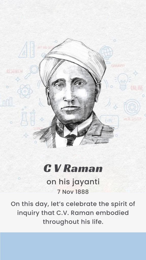 C V Raman Jayanti – Dbuzz