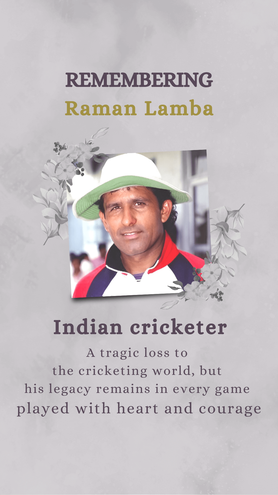 Raman Lamba Death Anniversary – Dbuzz